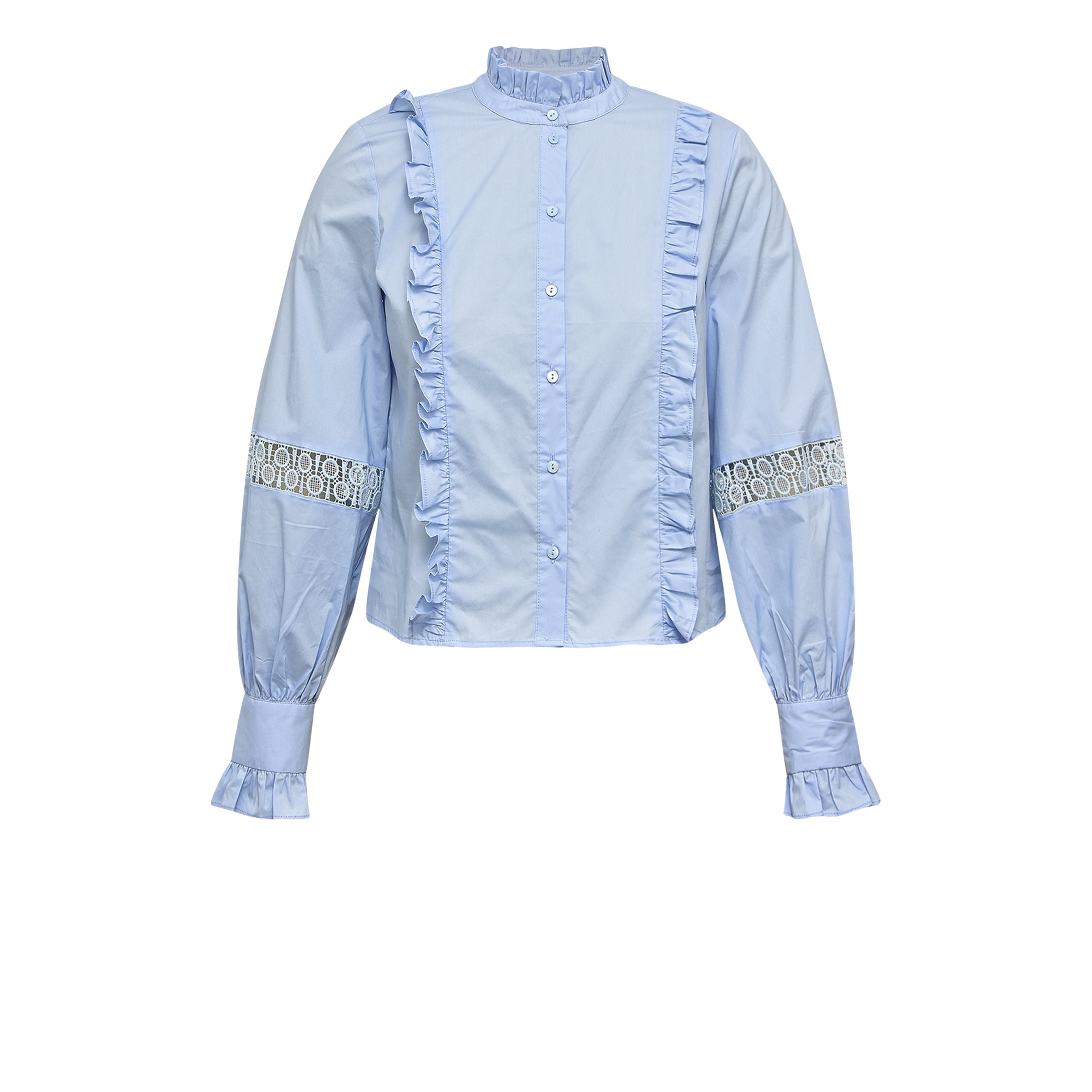 Katerina shirt AV4069 - Light Blue – A-VIEW